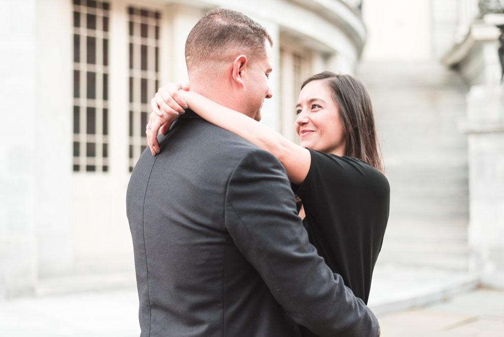Tracy & Ryan | Fall Old City Philadelphia Engagement | Brittani ...