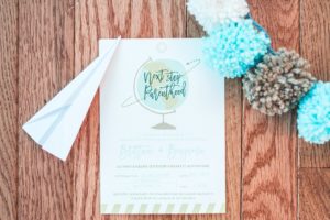 Next Stop Parenthood, Travel Themed Baby Shower | Brittani Elizabeth ...